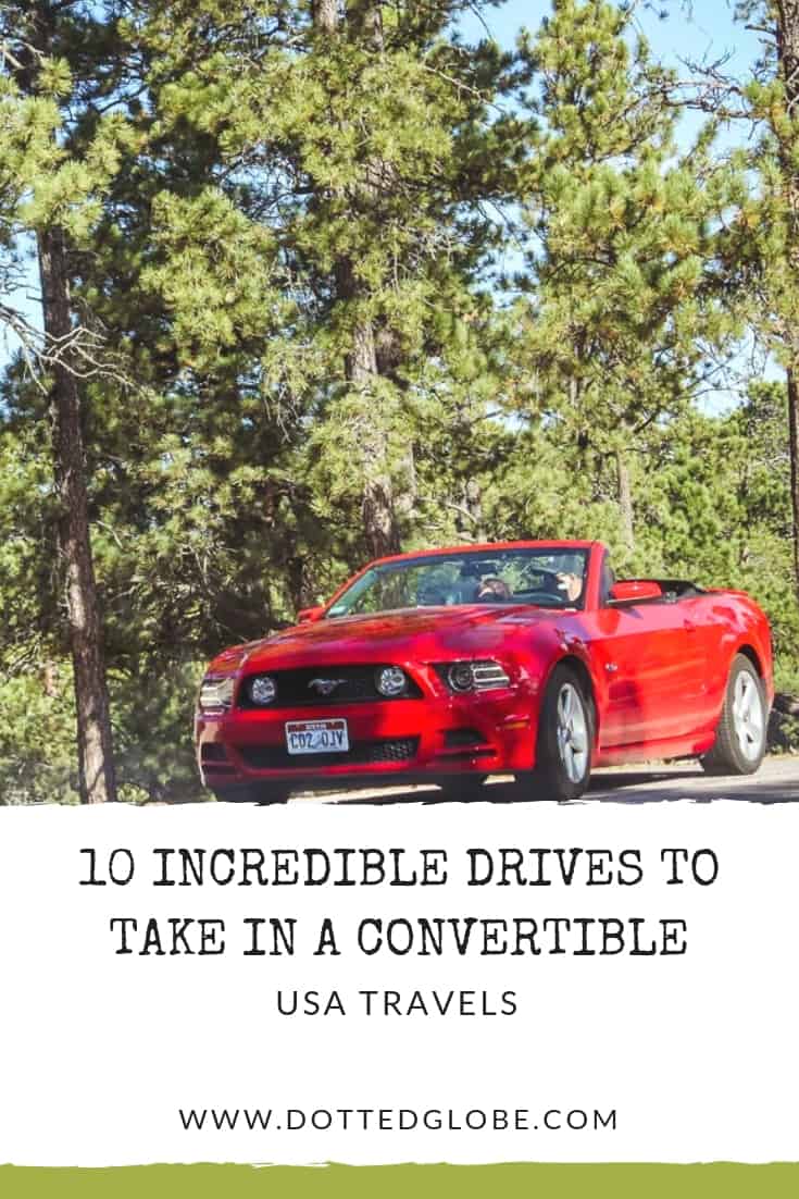 10 Best convertible drives in the US for beautiful views