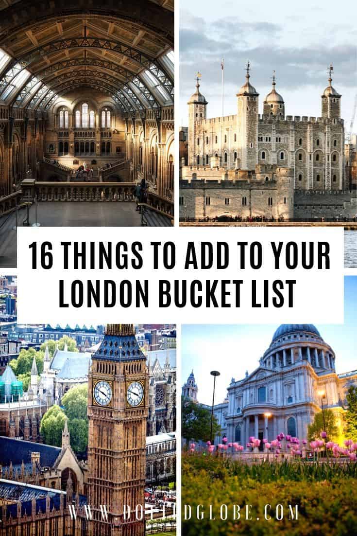 16 Best Things to do in London for first-time visitors - Dotted Globe